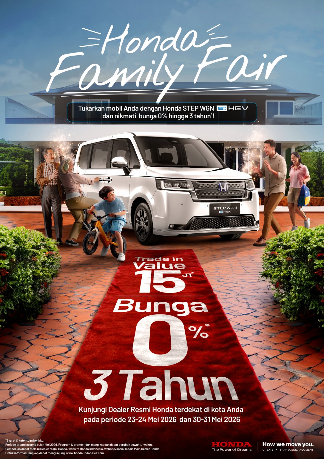 Family time jadi makin lengkap bersama Honda STEP WGN e:HEV! – Honda ...